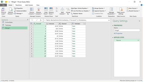 Merge Operations In Power Bi Power Query Part 5 Inner Join — The