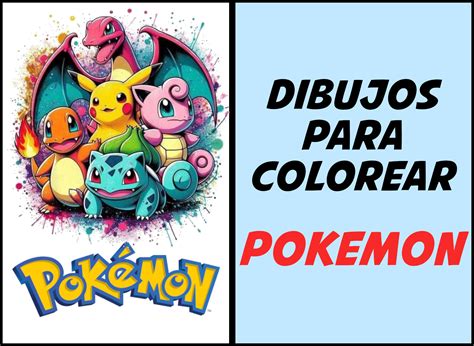 Pokemon Para Colorear 30 Dibujos Pdf Para Imprimir Gratis