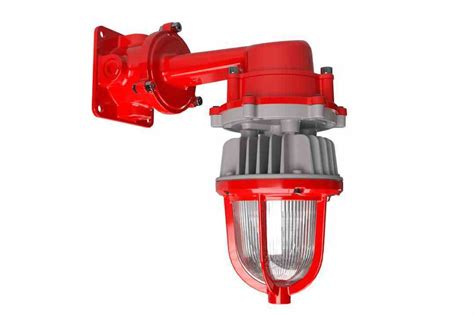 Larson Electronics Explosion Proof Led Strobe Light Red Housing