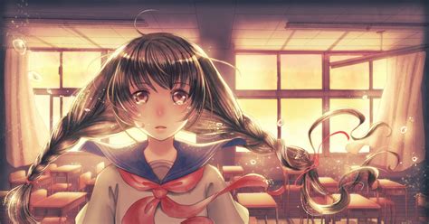 オリジナル 【創作】黄昏の教室 Chikaのイラスト Pixiv