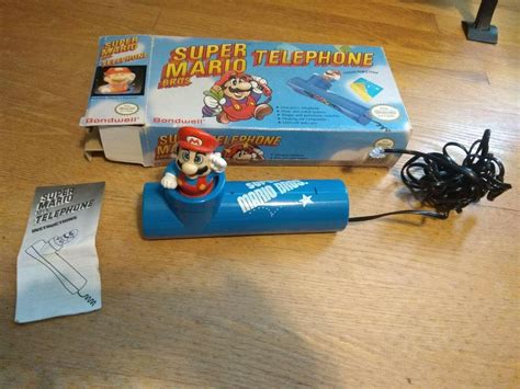 Nintendo Super Mario Bros Bondwell Pipe Telephone Collectors Item W