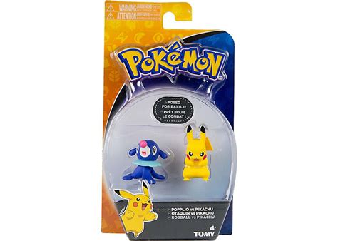 Tomy Pokemon Action Pose Popplio And Pikachu Mini Figure Kr