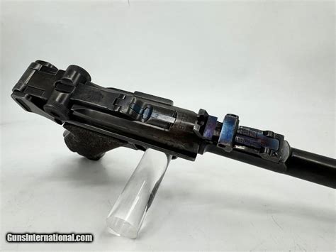 Mauser Lugar Artillary 1918 9mm Luger 9x19 Para