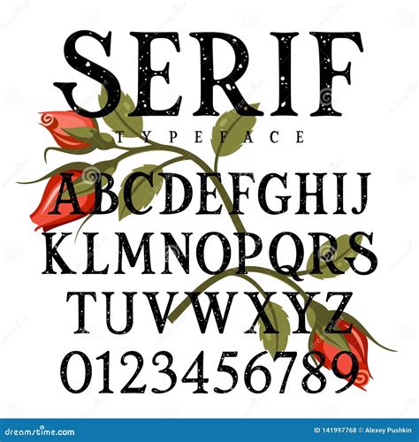 Handmade Sans Serif 002 Stock Vector Illustration Of Handwritten 141997768