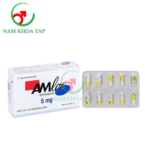 Amlor 5mg Pfizer Thuốc điều Trị Tăng Huyết áp Hiệu Quả Của Mỹ