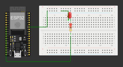 experiencing first esp32 project led blink by timotius vivaldi