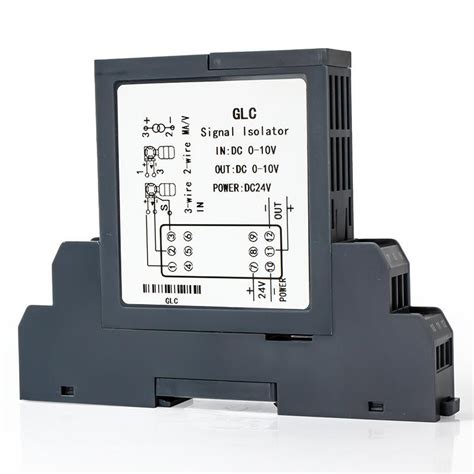 Intelligent Dc Signal Isolator 4 20ma To 0 10v 1 In 2 Out Analog Signal