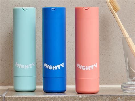 Mighty Debuts In Oral Care With Refillable Toothpaste Dispenser And