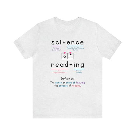 Science Of Reading Morphology Tee Shirt For Teachers Etsy