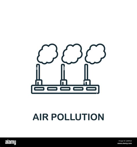 Air Pollution Icon Monochrome Simple Allergy Icon For Templates Web