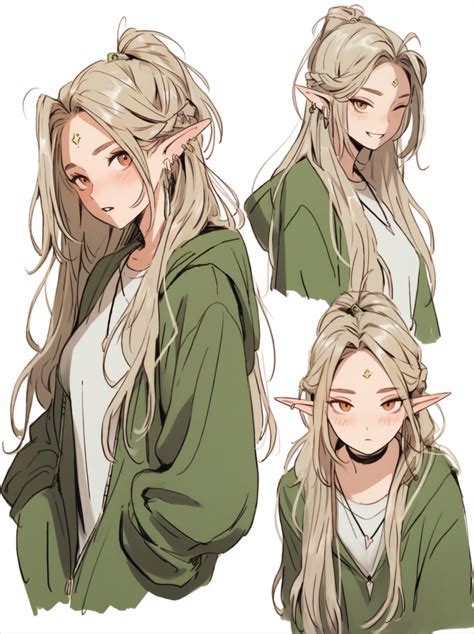Female Elf Hairstyles