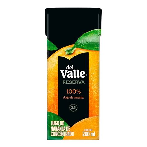 Jugo Del Valle Naranja 200 Ml Bodega Aurrera En Línea