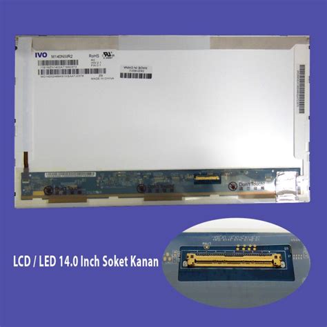 Jual LCD LED 14 Inch Soket Kanan Jakarta Pusat Notebook Expert Official Tokopedia