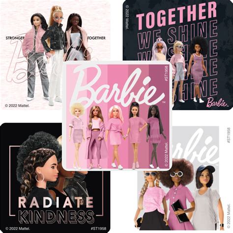 Barbie Unity Matters Stickers Stickers From Smilemakers