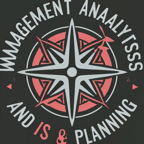 Logo Design For Rose Compass Strategic Management Analysis And Planning