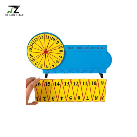 Circular Area Calculation And Pi Calculation Demonstration Device