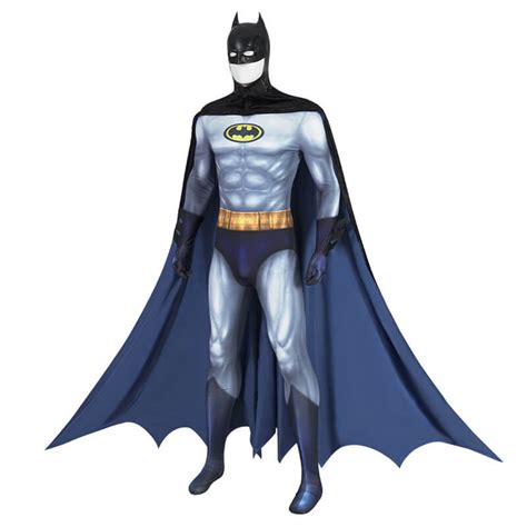 Batman Costume Jumpsuit Batman 1992 The Animated Series Batman Bodysui Accosplay