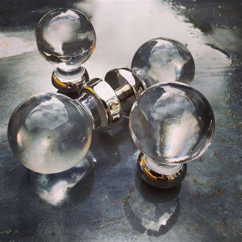 Custom Made Glass Balloon Knobs For Shower Doors By Merlin Glass
