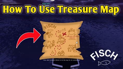How To Use Treasure Map In Fisch Roblox | Treasure Map Guide - YouTube