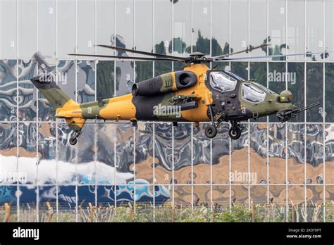 Turkish Aerospace Industries T129 Atak Military Helicopter Tai