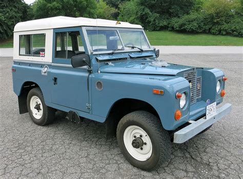 1970 Land Rover Series Iia Connors Motorcar Company