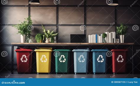 Eco Friendly Recycled Plastic Indoor Dustbins Colorful Plastic Bins