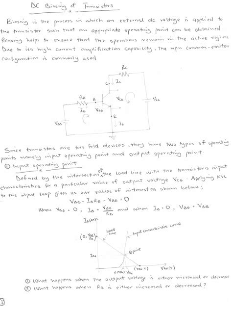 2 Dc Biasing Of Transistors Pdf