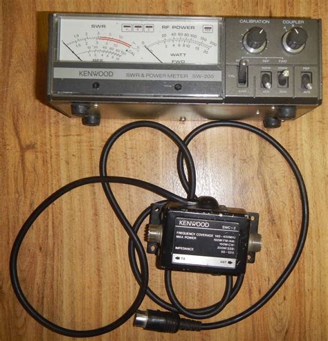 Kenwood Powerswr Meter Model Sw 200 Central Coast Amateur Radio Club