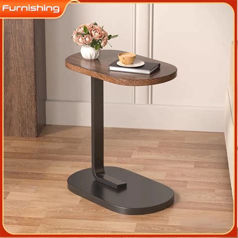 Side Table Movable Trolley Sofa Side Cabinet Coffee Table Storage Rack Bedside Table Shopee