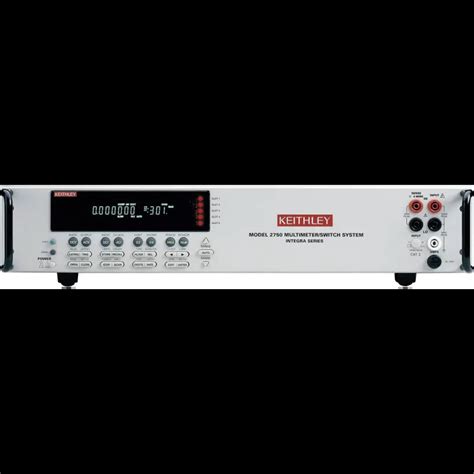 User Manual Keithley 2750e English 16 Pages