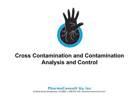 Pharmaconsult Us Cross Contamination And Contamination Pdf
