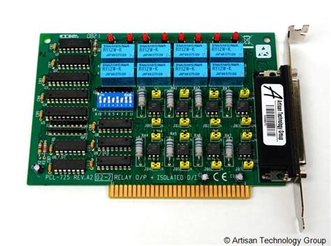 PCL Advantech Channel Relay And Channel Isolated Digital Input ISA Card ArtisanTG