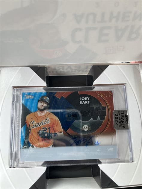 Joey Bart Drew A Smiley Face On This Clearly Authentic Auto Love It