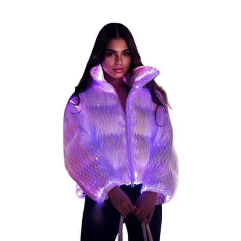 Fiber Optic Clothing Glowing Wearable Tech Light Up Wear