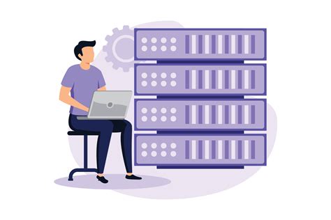 Big Data Developer Illustration Exclusive Design Inspiration 6800450