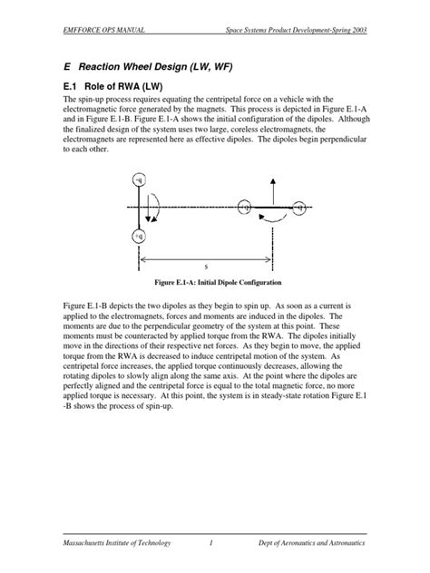 Reaction Wheel Design Pdf Angular Momentum Torque
