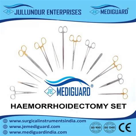 Haemorrhoidectomy Set At ₹ 1000set In Ghaziabad Id 2852962717012