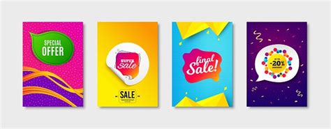 슈퍼 세일 스페셜 오퍼 및 파이널 세일 프로모션 세트 할인 거품 배너 모양 제공 라벨 할인 라벨 벡터 0명에 대한 스톡 벡터