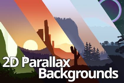 2D Parallax Backgrounds Pack | Game Content Shopper – Unity Asset Store™ Sales and Price Drops
