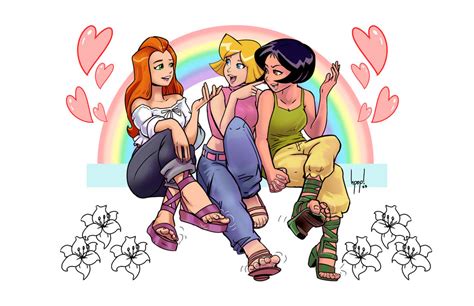 Commission Totally Spies By H0n3ypop On Deviantart