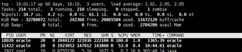 The CPU Utilization Of An Oracle Process Is Always Stack Overflow
