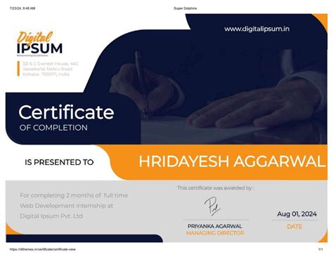Hridayesh Aggarwal On Linkedin Webdevelopment Digitalipsum