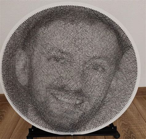 Personalized String Art Portrait Etsy