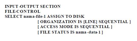 Lmanikui File Sequential Pada Cobol