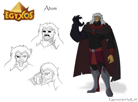 Egyxos Concept Art Atum By R Dd On Deviantart