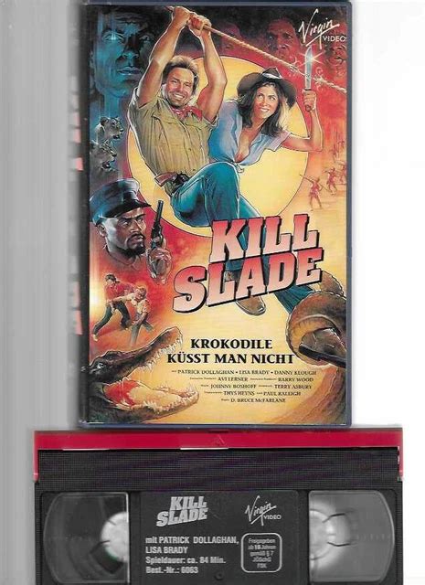 Patrick Dollaghan Lisa Brady Kill Slade Krokodile Küsst Man Nicht Vhs
