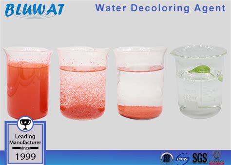 Bv Water Decoloring Agent High Colority Water Treatment Decolorizing Agent