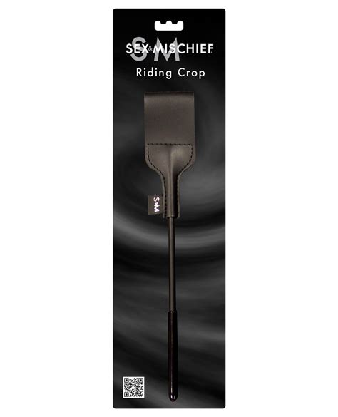 Buy Best Sex And Mischief Riding Crop Black Sale 1241