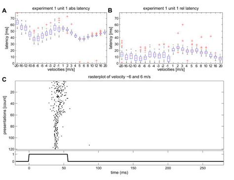 variability of response latency in single cells the latency tuning