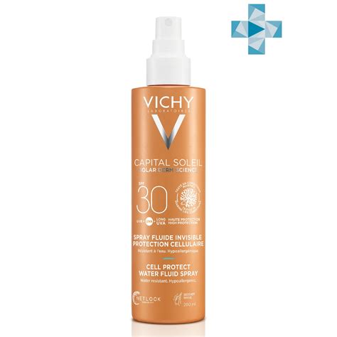 Купить Солнцезащитный увлажняющий спрей SPF 30, 200 мл Vichy Capital ...